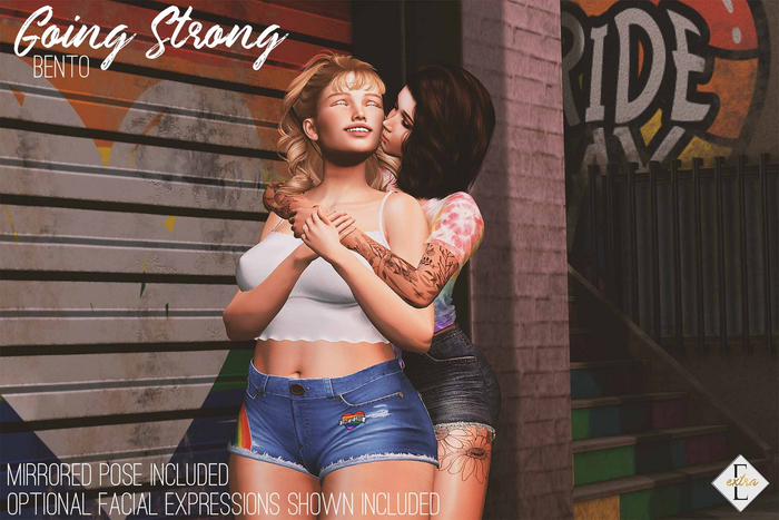 Second Life Marketplace - -Extra- Going Strong Pose